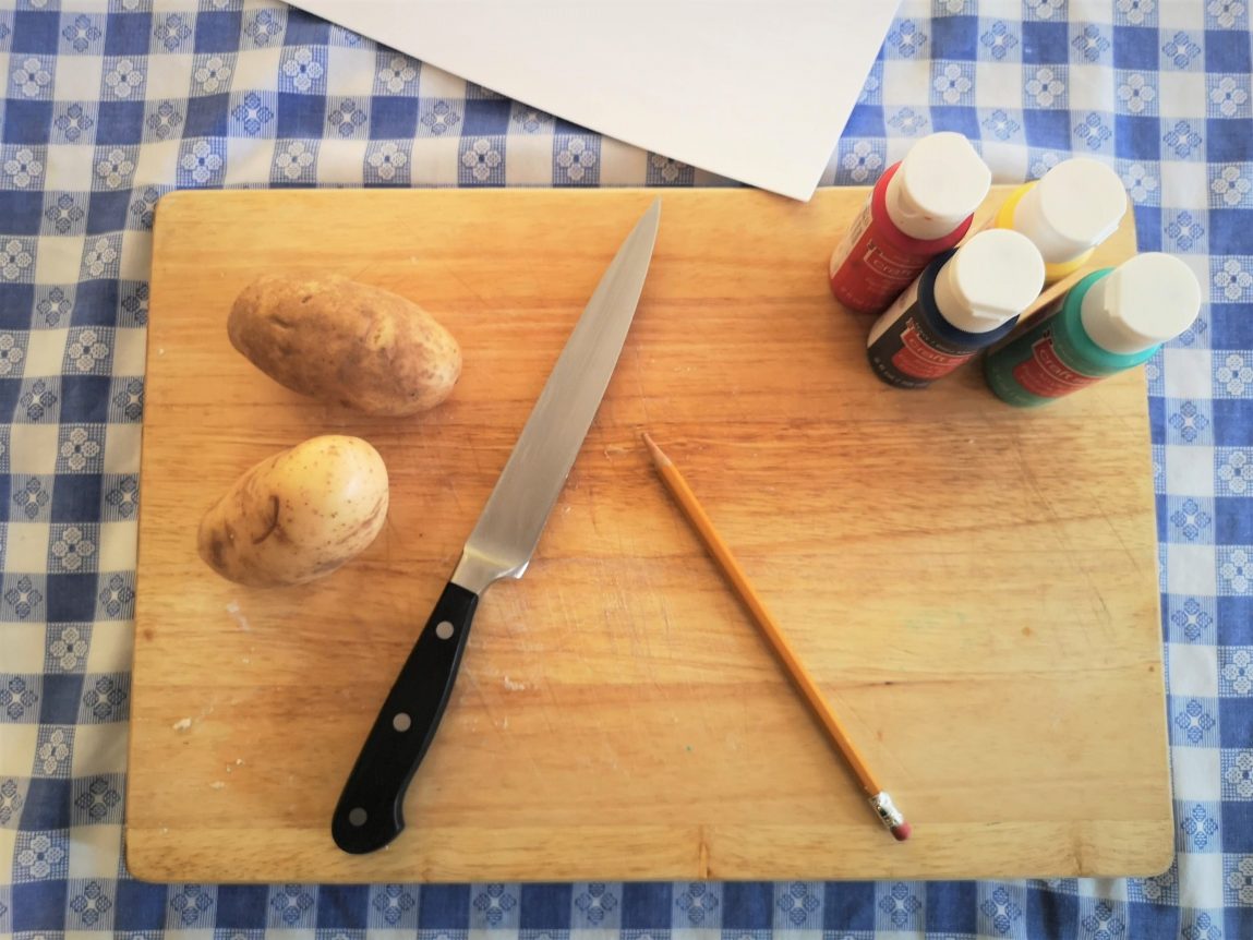 How to Make a Potato Stamp | The Village at Black Creek