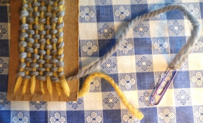 How To Make a Woven Bookmark | The Village at Black Creek